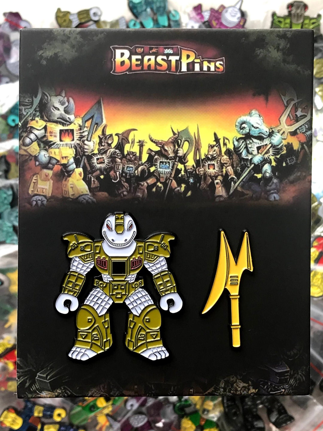 Gator Beast Pin - Etsy