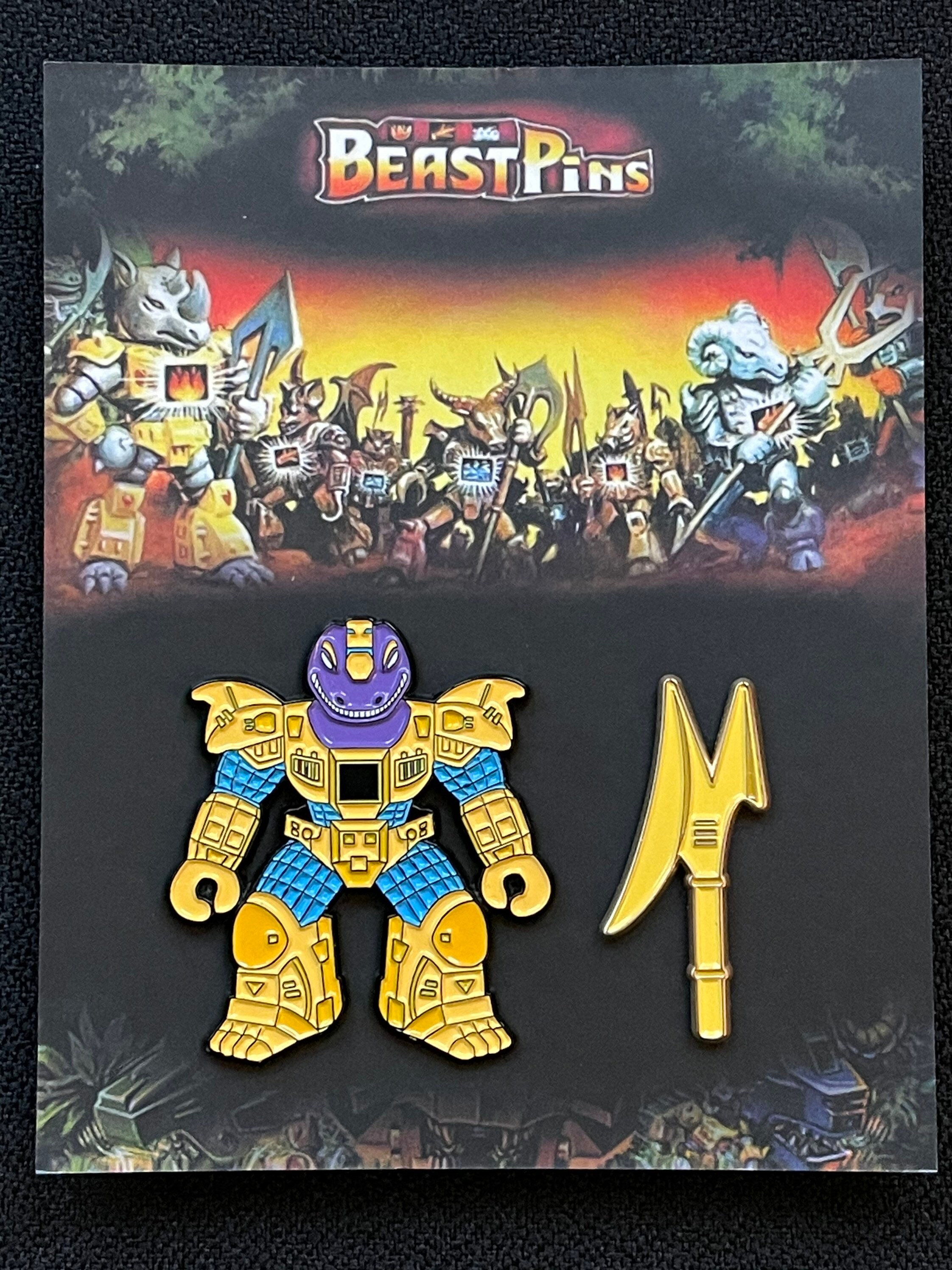 Gator Beast Pin - Etsy