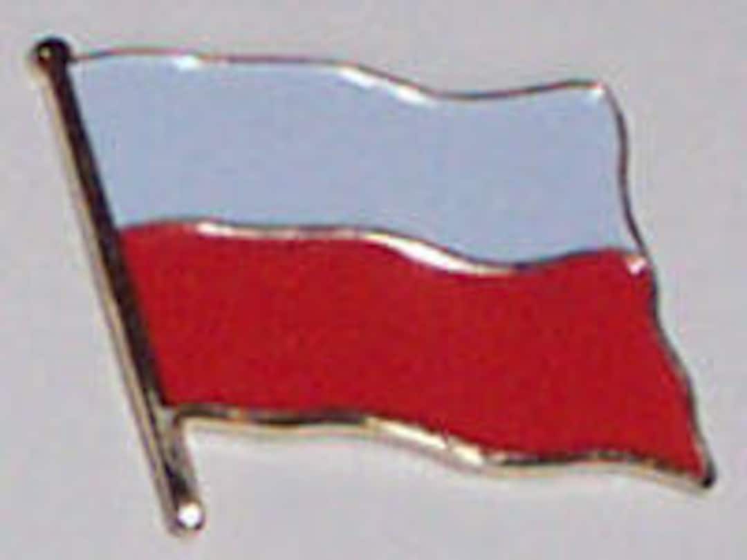 Poland Country Flag Enamel Pin Badge - Etsy UK
