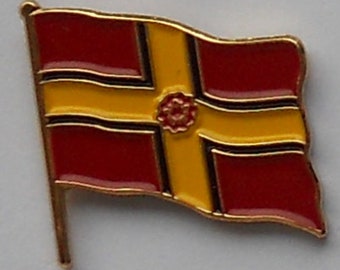 Surrey UK England County Flag Enamel Pin Badge | Etsy