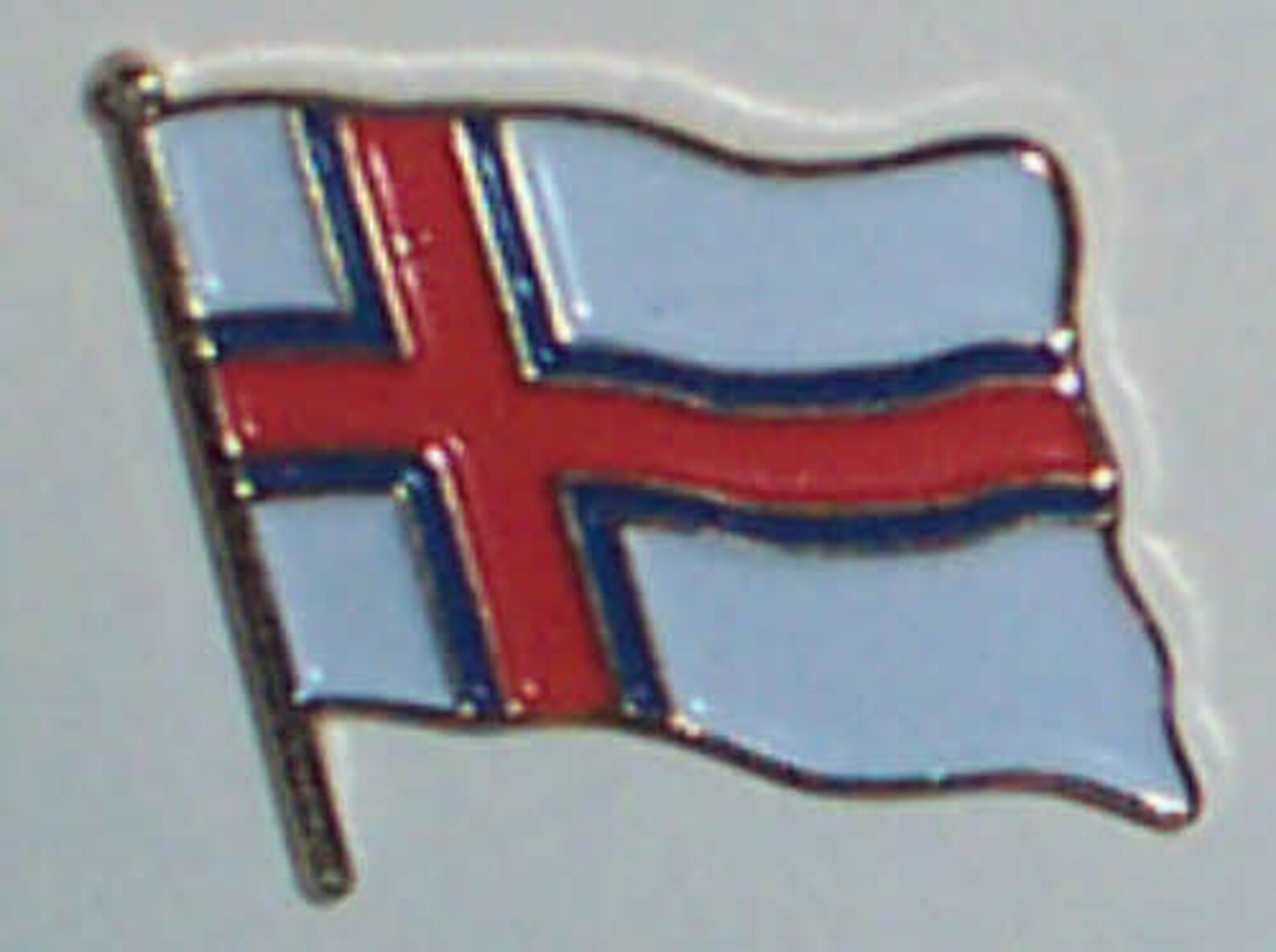 Faroe Islands Country Flag Enamel Pin Badge - Etsy