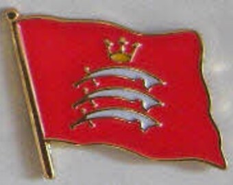 Surrey UK England County Flag Enamel Pin Badge | Etsy