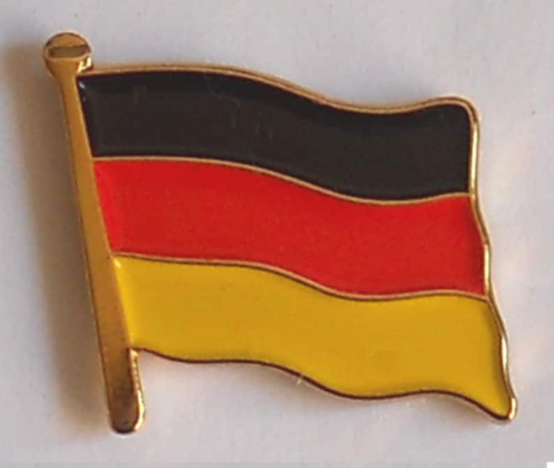 Germany Country Flag Enamel Pin Badge - Etsy UK