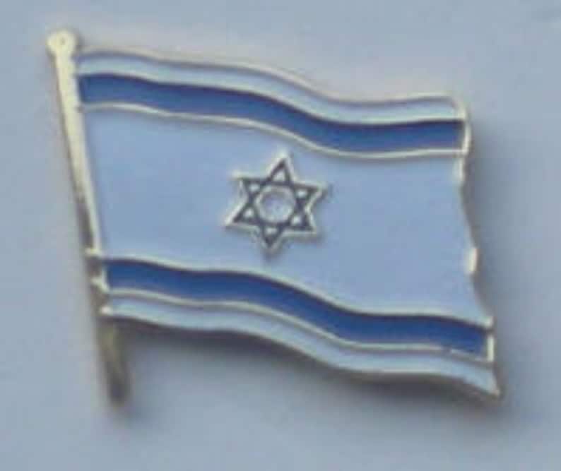 Israel Country Flag Enamel Pin Badge - Etsy UK