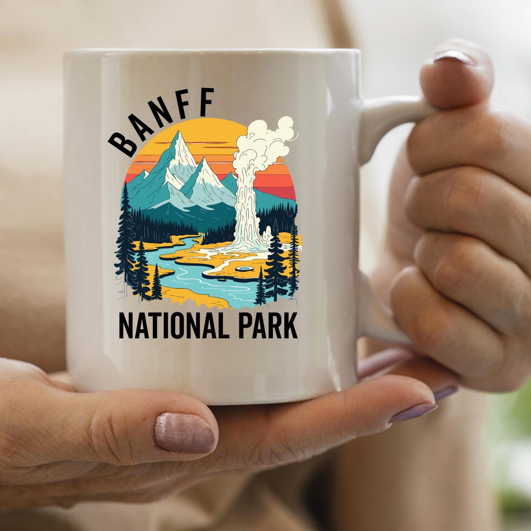 Banff National Park Mug: Canada Souvenir Gift - Etsy