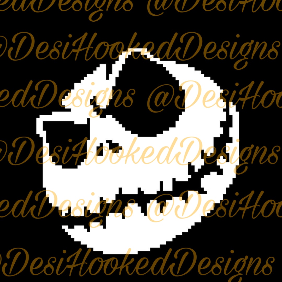 Jack Skull Graph Pattern - Etsy