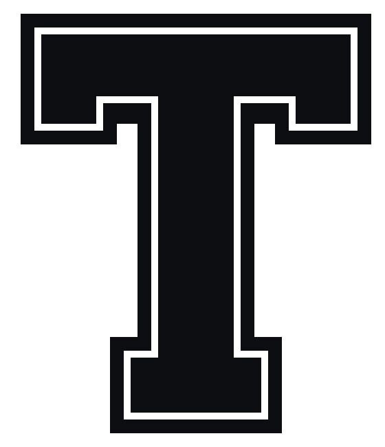 Varsity Letter "t" Crochet Graph Pattern - Etsy