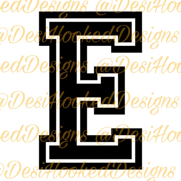 Letter E - Etsy