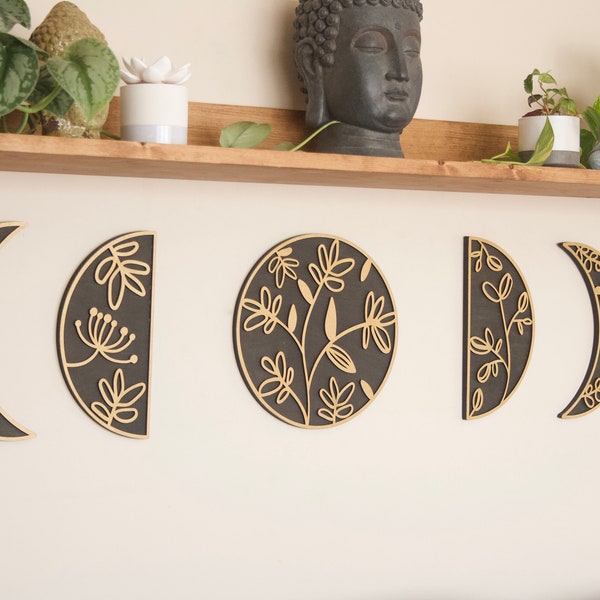Moon Phase Wall Hanging - Etsy