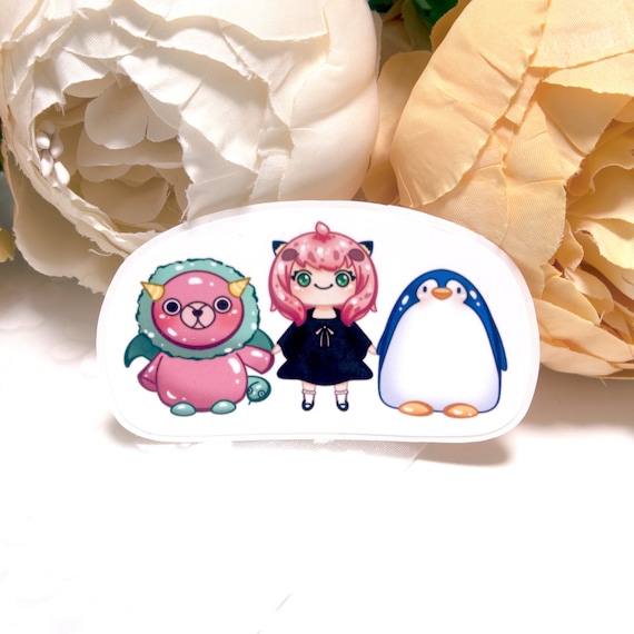 Anya and Her Plushies Sticker Cute Anime Girl Sticker Pack - Etsy