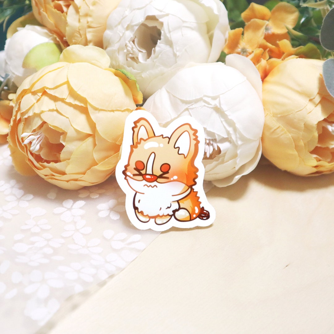 Corgi Pooping Sticker, Waterproof Cute Corgi Sticker Pack, Bullet ...