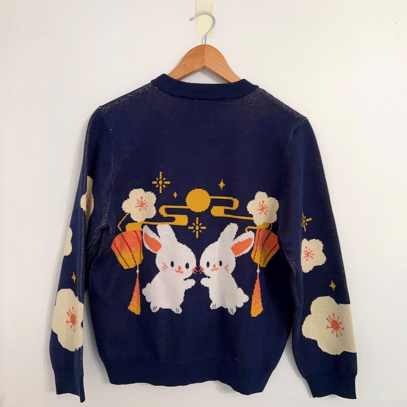 Rabbit Sweater - Etsy