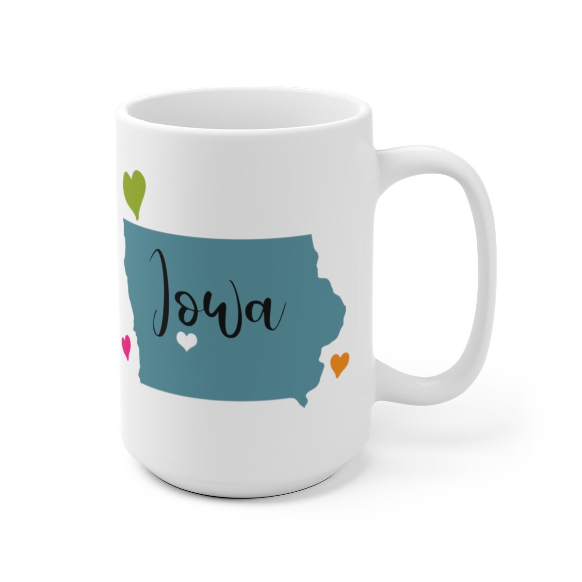 Iowa Mug Iowa Lover Gift Iowa Coffee Mug Mug Iowa State - Etsy UK