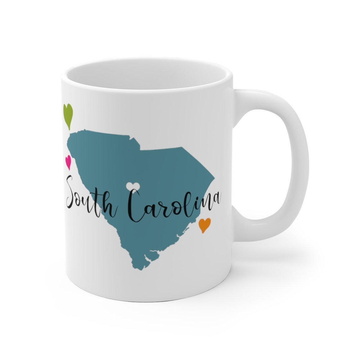 South Carolina Mug, South Carolina Coffee Mug, South Carolina Gifts - Etsy