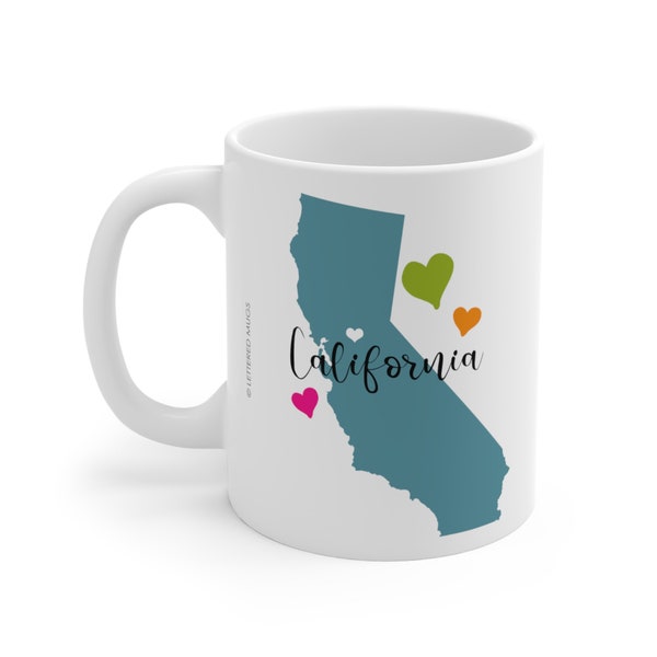 California Mug - Etsy