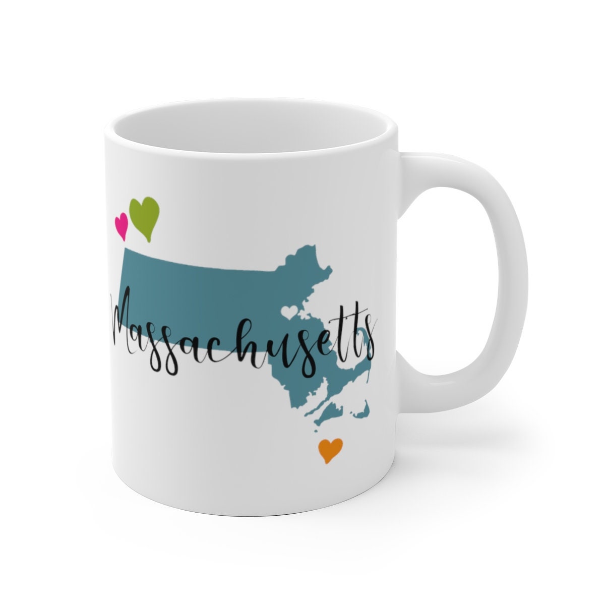Massachusetts Coffee Mug Coffee Cup Gift Massachusetts Lover | Etsy