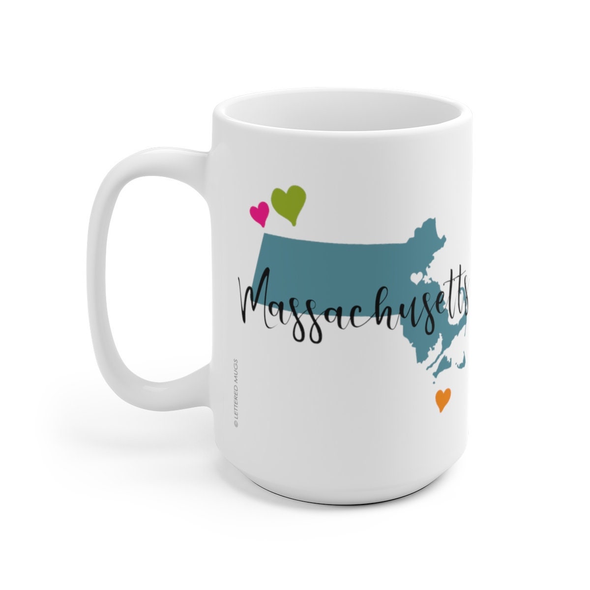 Massachusetts Coffee Mug Coffee Cup Gift Massachusetts Lover | Etsy