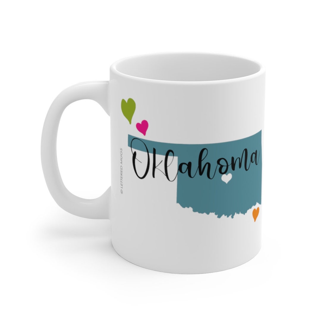 Oklahoma Mug, Oklahoma Lover Gift, Oklahoma Coffee Mug - Etsy