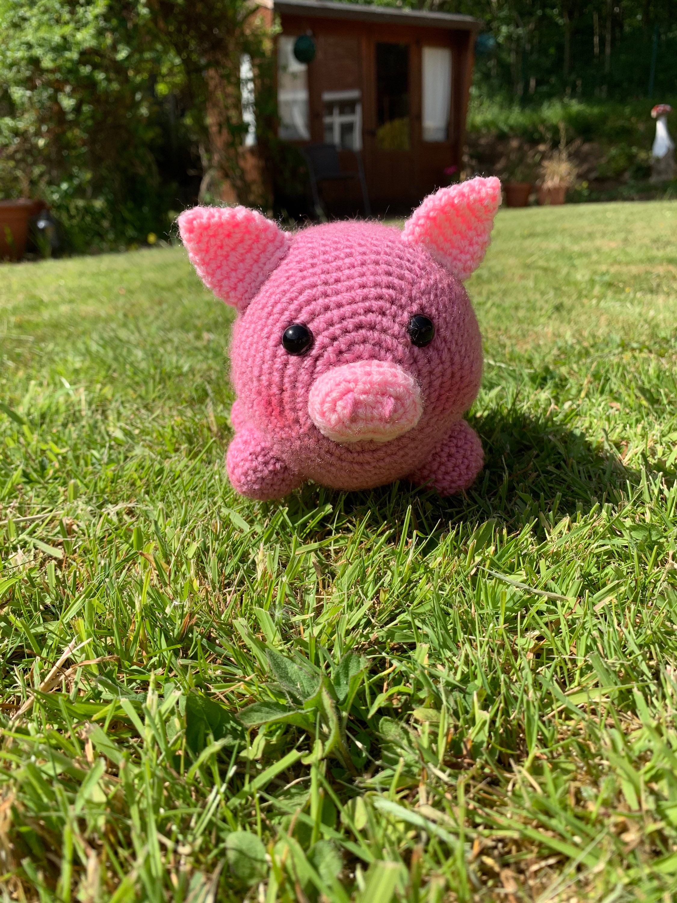 Ganchillo Cerdo Teddy Peluche Suave Juguete Amigurumi Piglet | Etsy