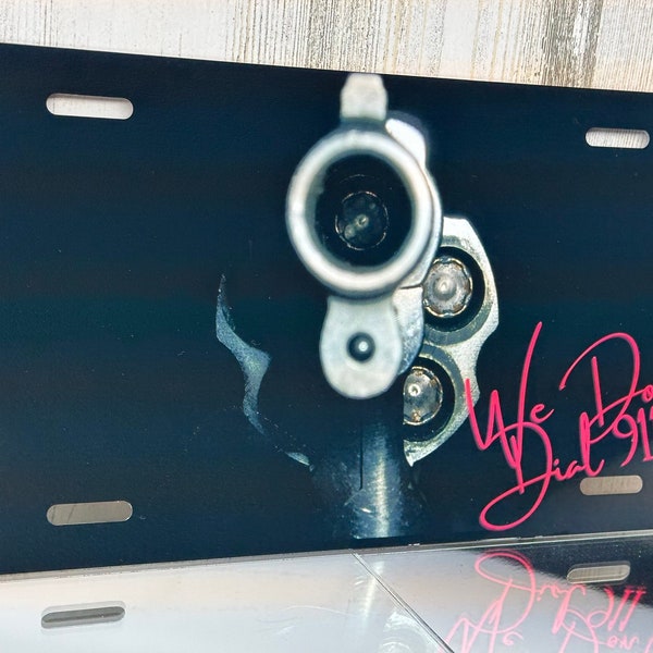 911 License Plate Frame - Etsy