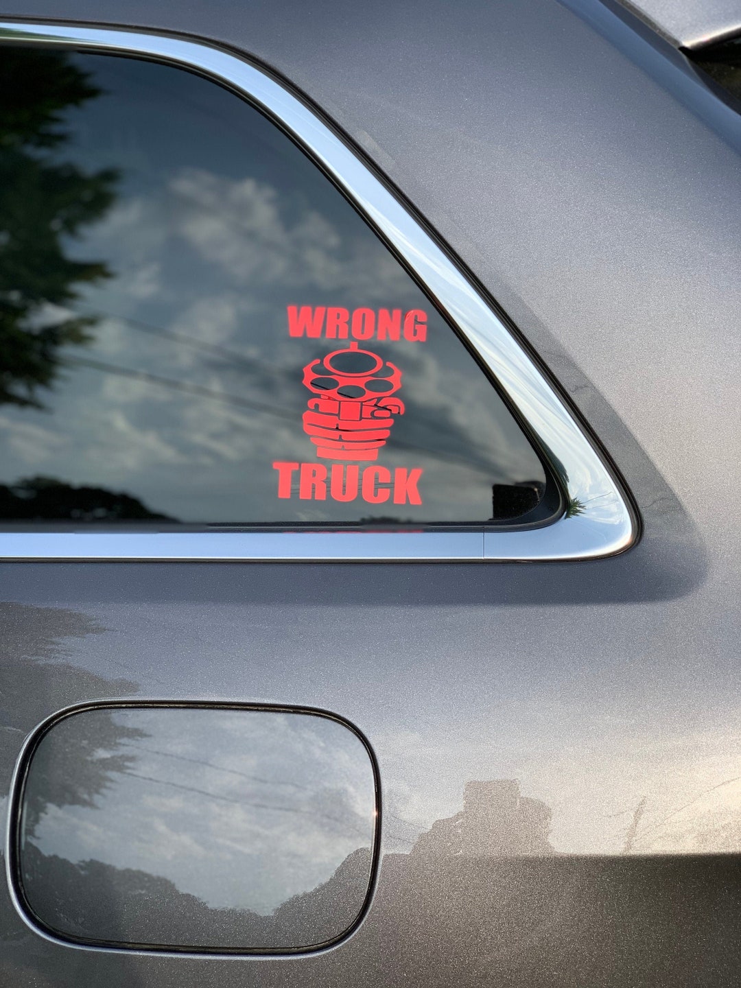 Wrong Car Gun Decal Sticker Concealed Carry - Etsy UK