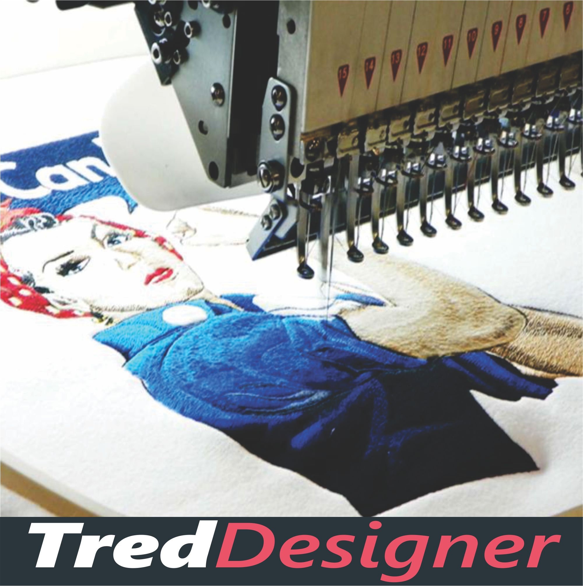 Custom Embroidery Digitizing / Custom Embroidery Pattern/ | Etsy