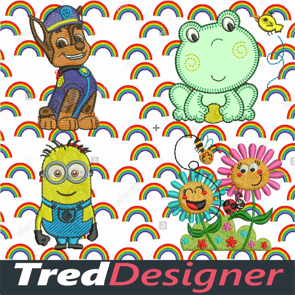 Custom Embroidery Digitizing / Custom Embroidery Pattern/ | Etsy