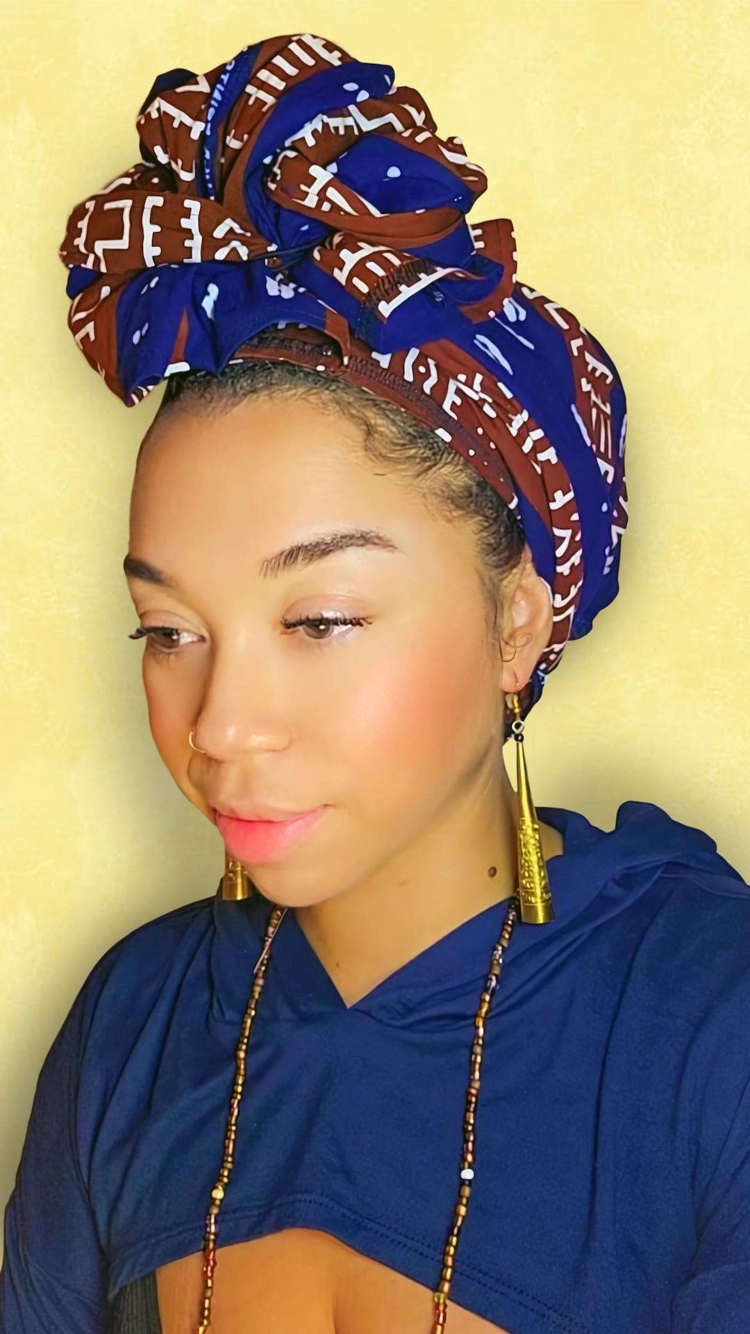 Headwraps for Women, African Scarf, African Headwrap, Double Sided ...