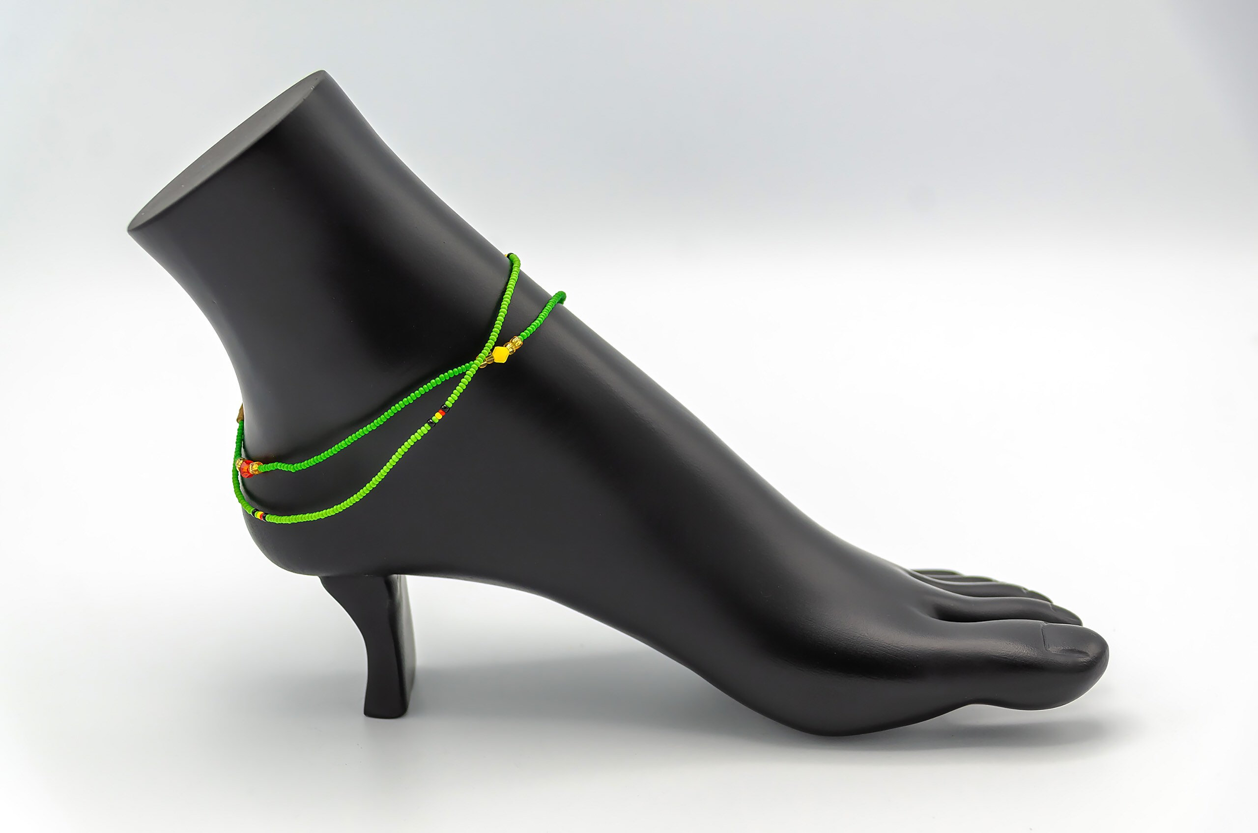 African Anklets Beaded Anklets Multicolored Anklets Custom - Etsy