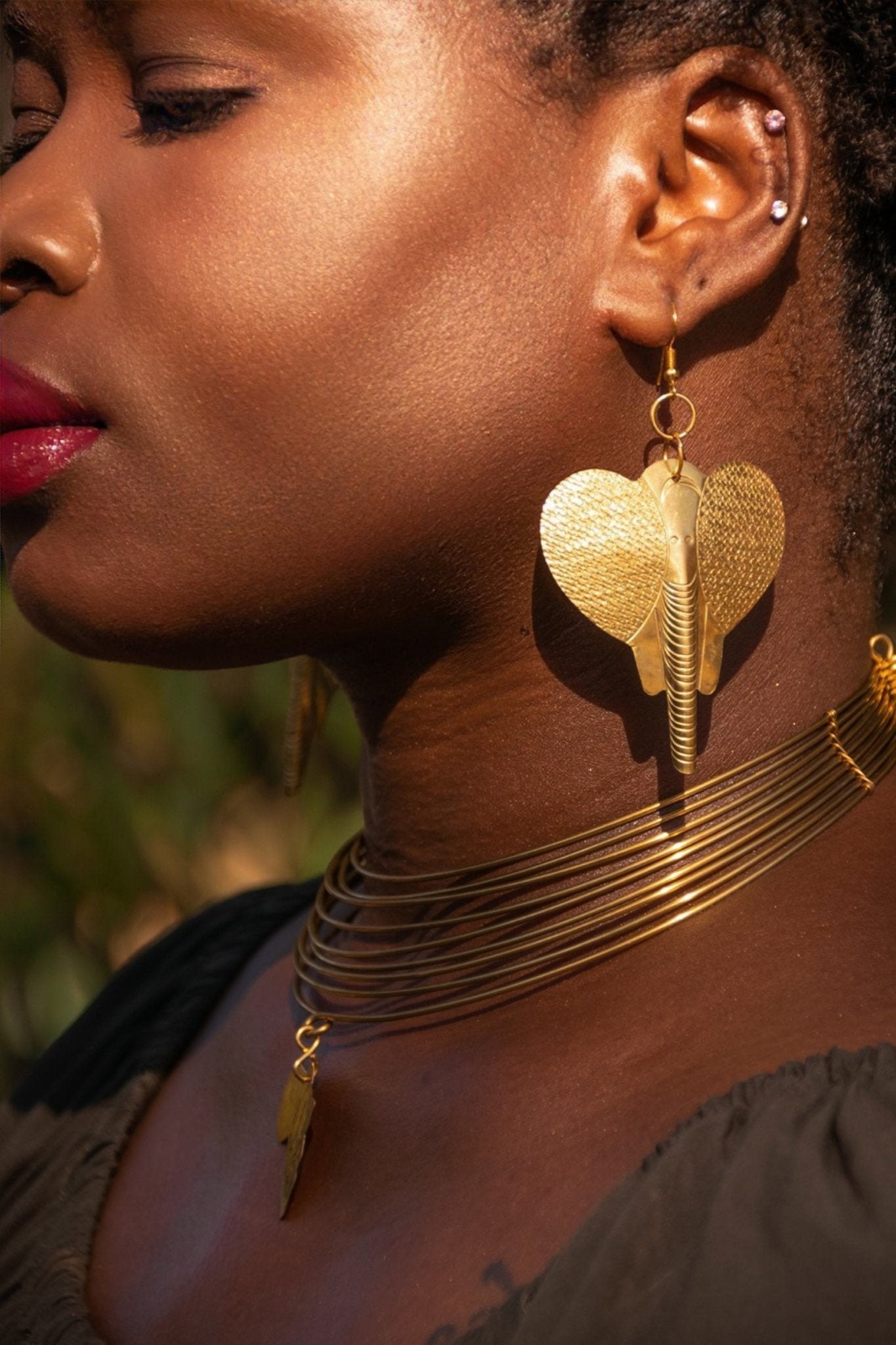 Elephant Earrings, Gold Elephant Earrings, Silver Elephant Earrings ...