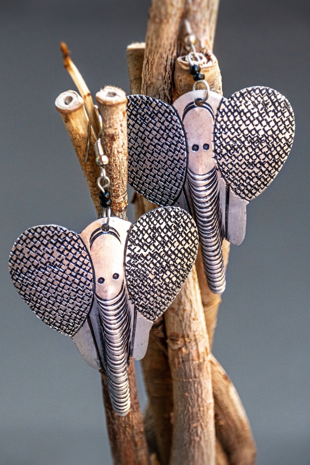 Elephant Earrings Gold Elephant Earrings Silver Elephant - Etsy