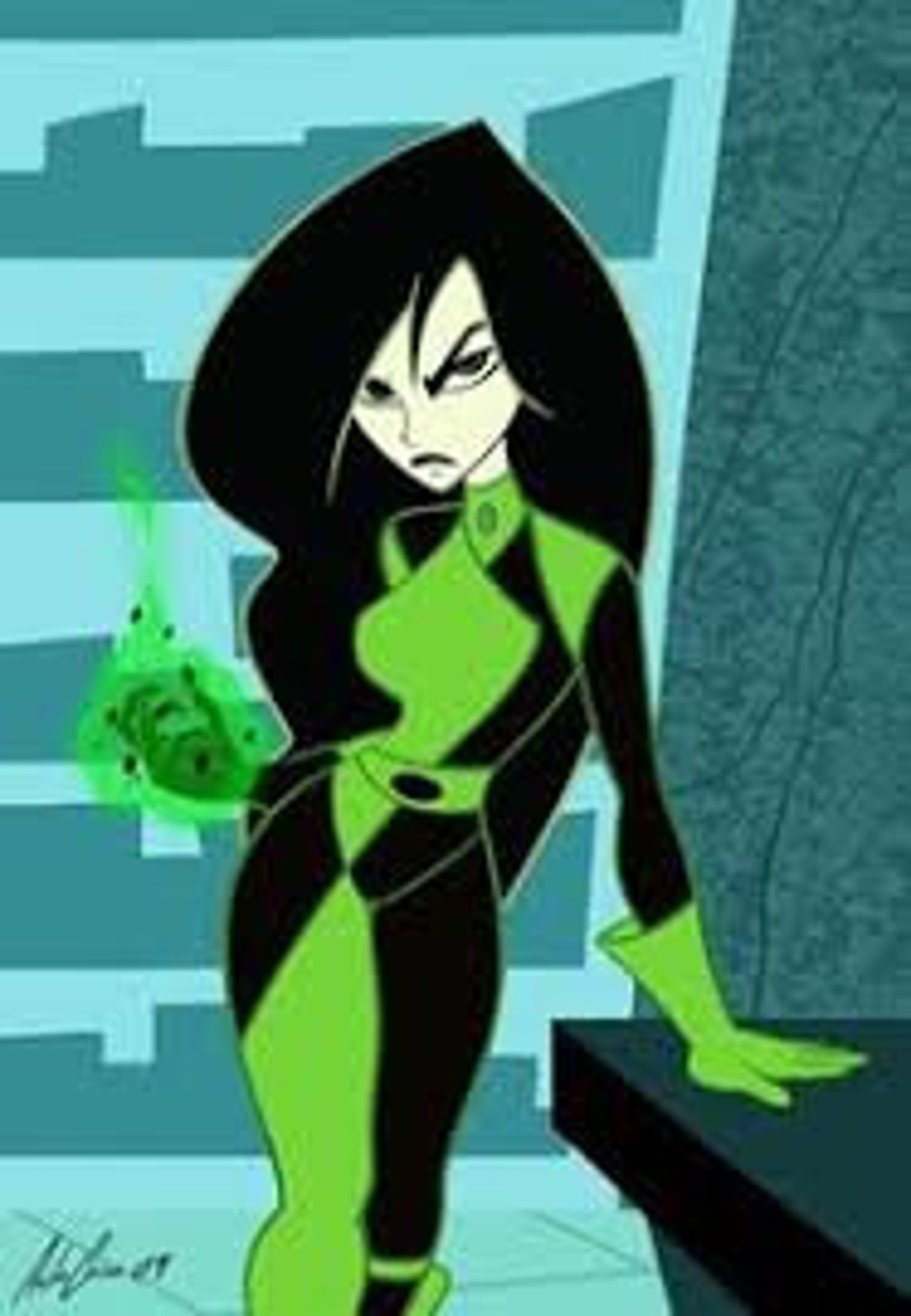 Shego suit Kim Possible halloween cosplay costume for Adult | Etsy