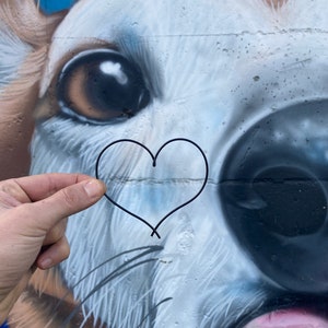 Woof Sign Wire Art Wall Decor, 3 Pieces Woof Heart Paw Set, for Dog ...