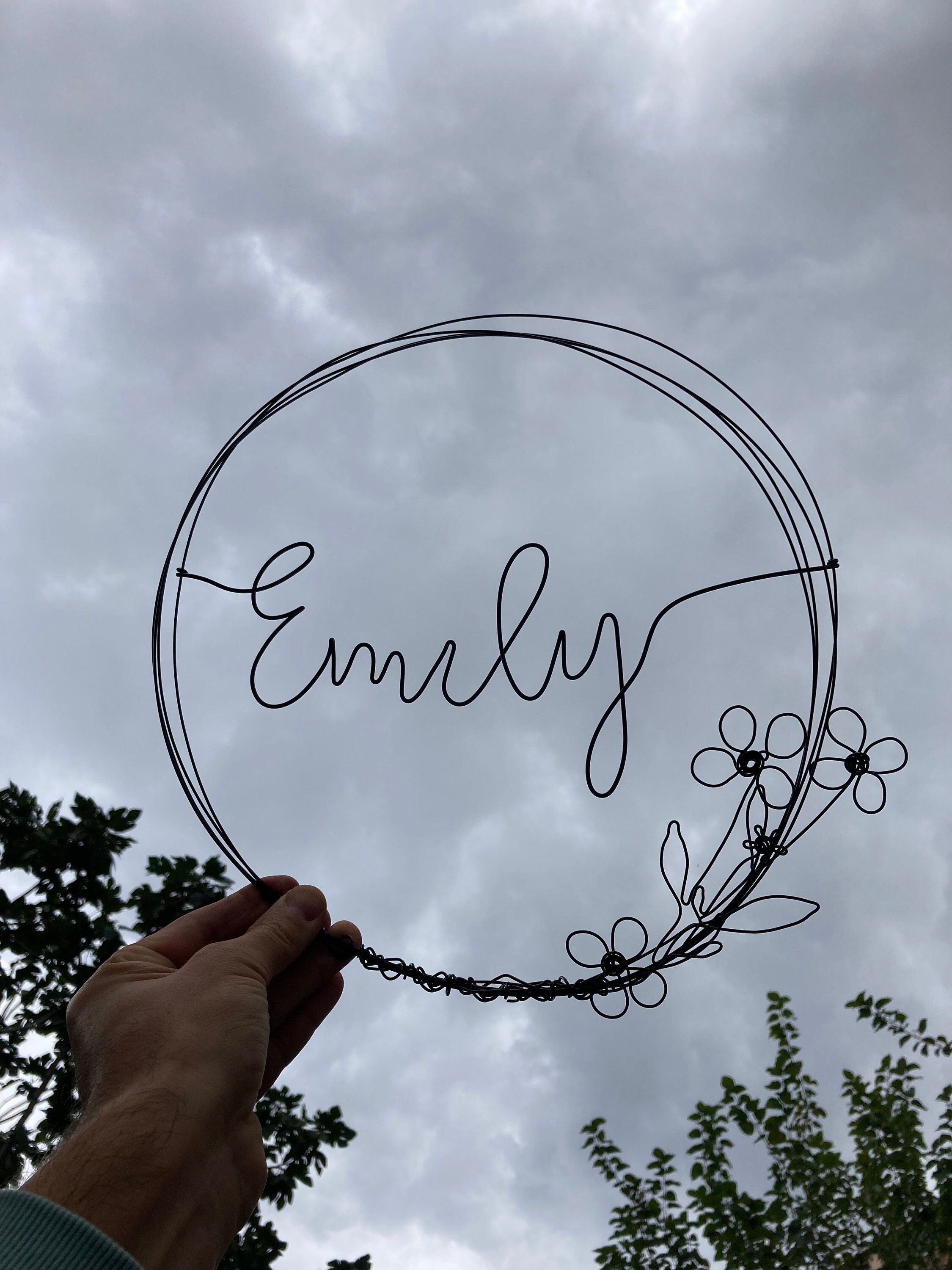 Personalized Wire Art Wire Wall Art Decorative Wall Hanging - Etsy