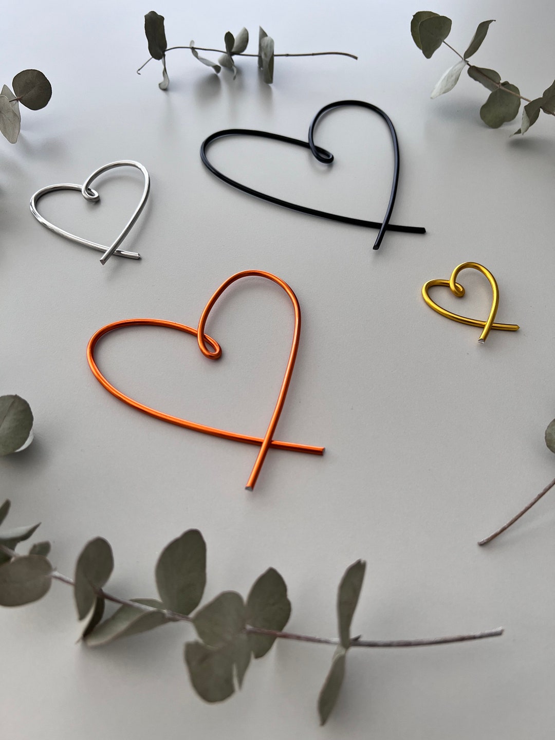 Wire Heart Wall Sign, Wire Art Wall Sign, Personalized Wire Art, Wire ...