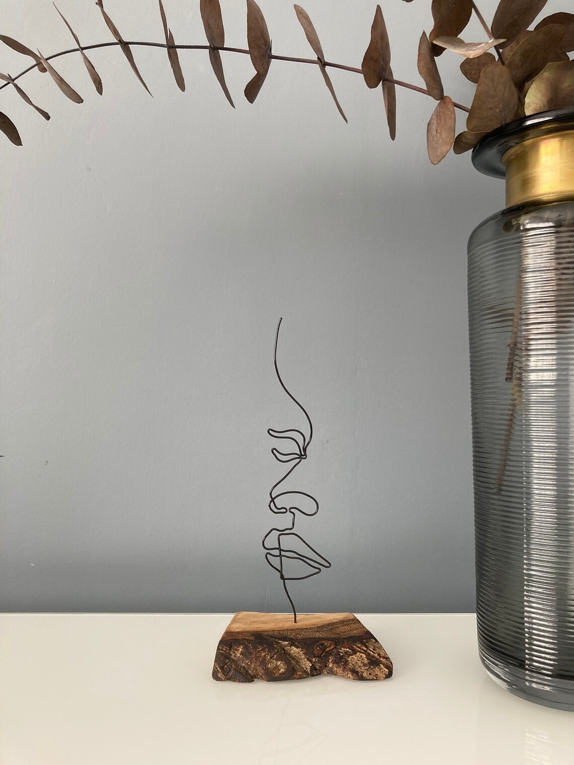 Wire Art Sculpture/handmade/abstract/love/tabletop Decor Wire - Etsy