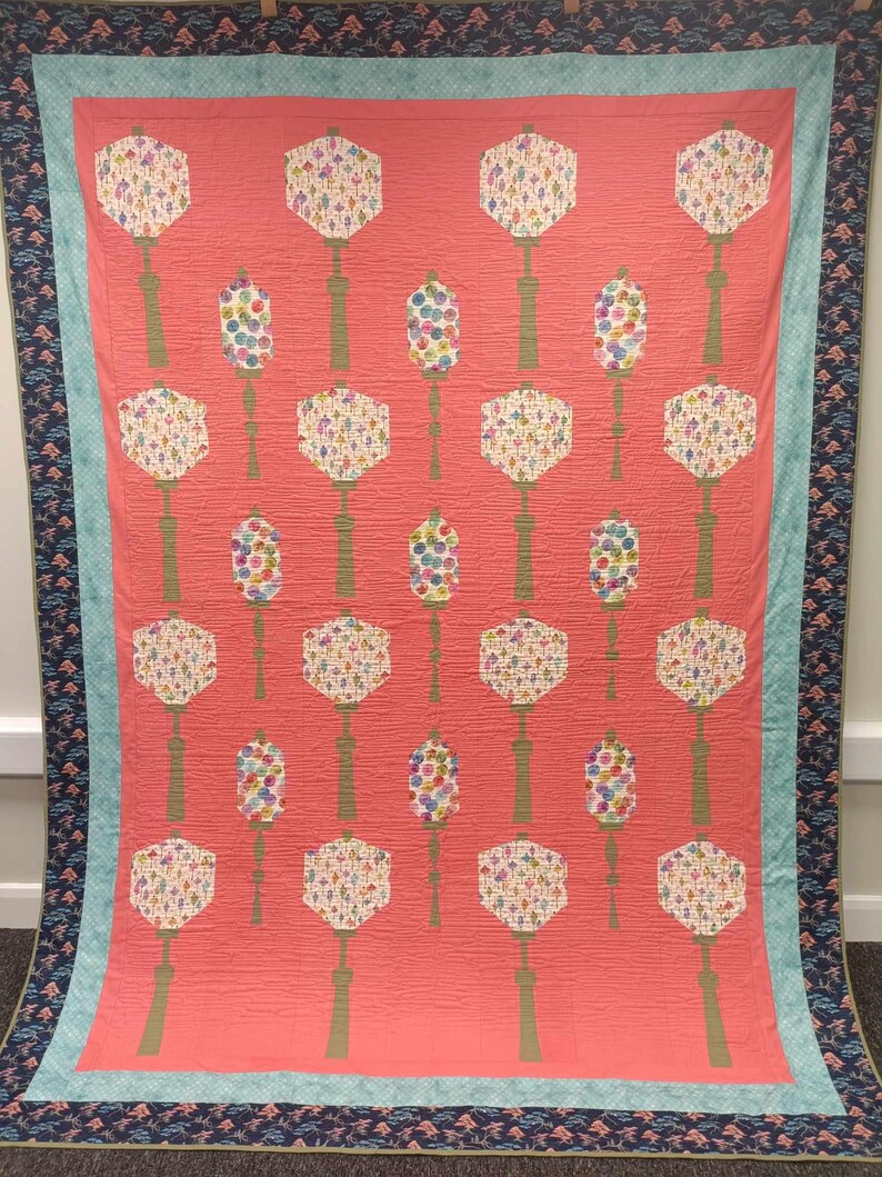 Floating Lanterns Quilt Pattern - Etsy