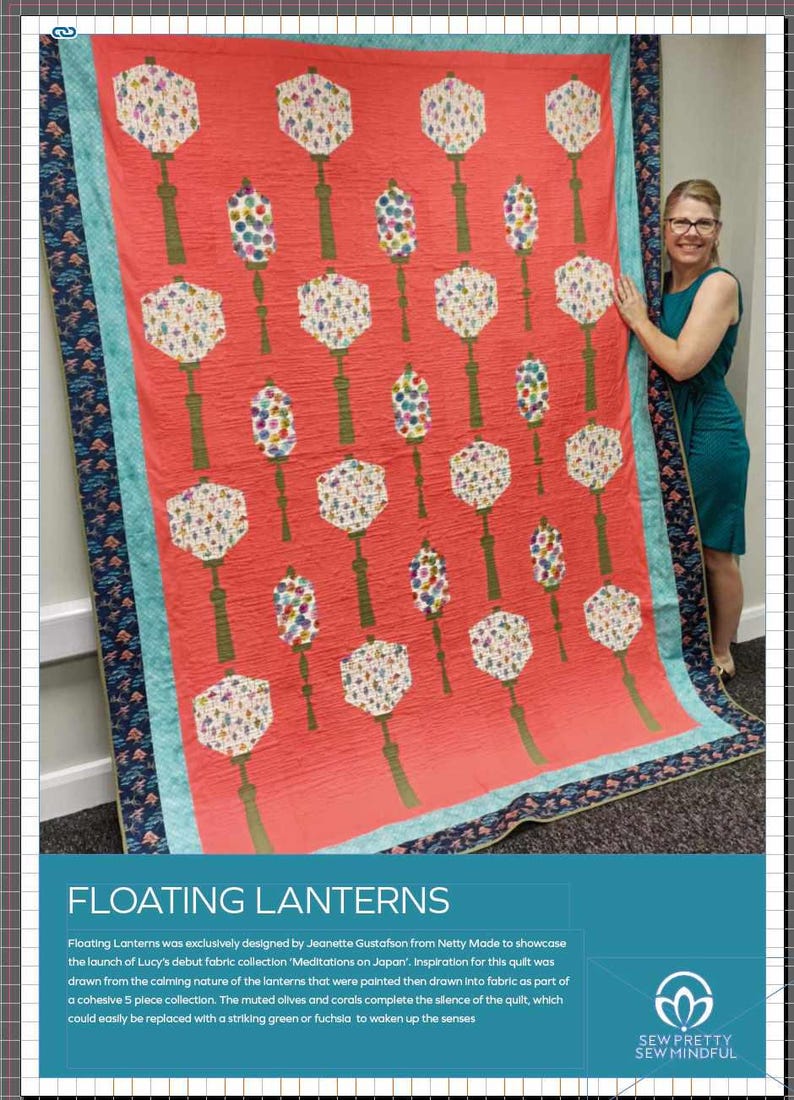 Floating Lanterns Quilt Pattern - Etsy