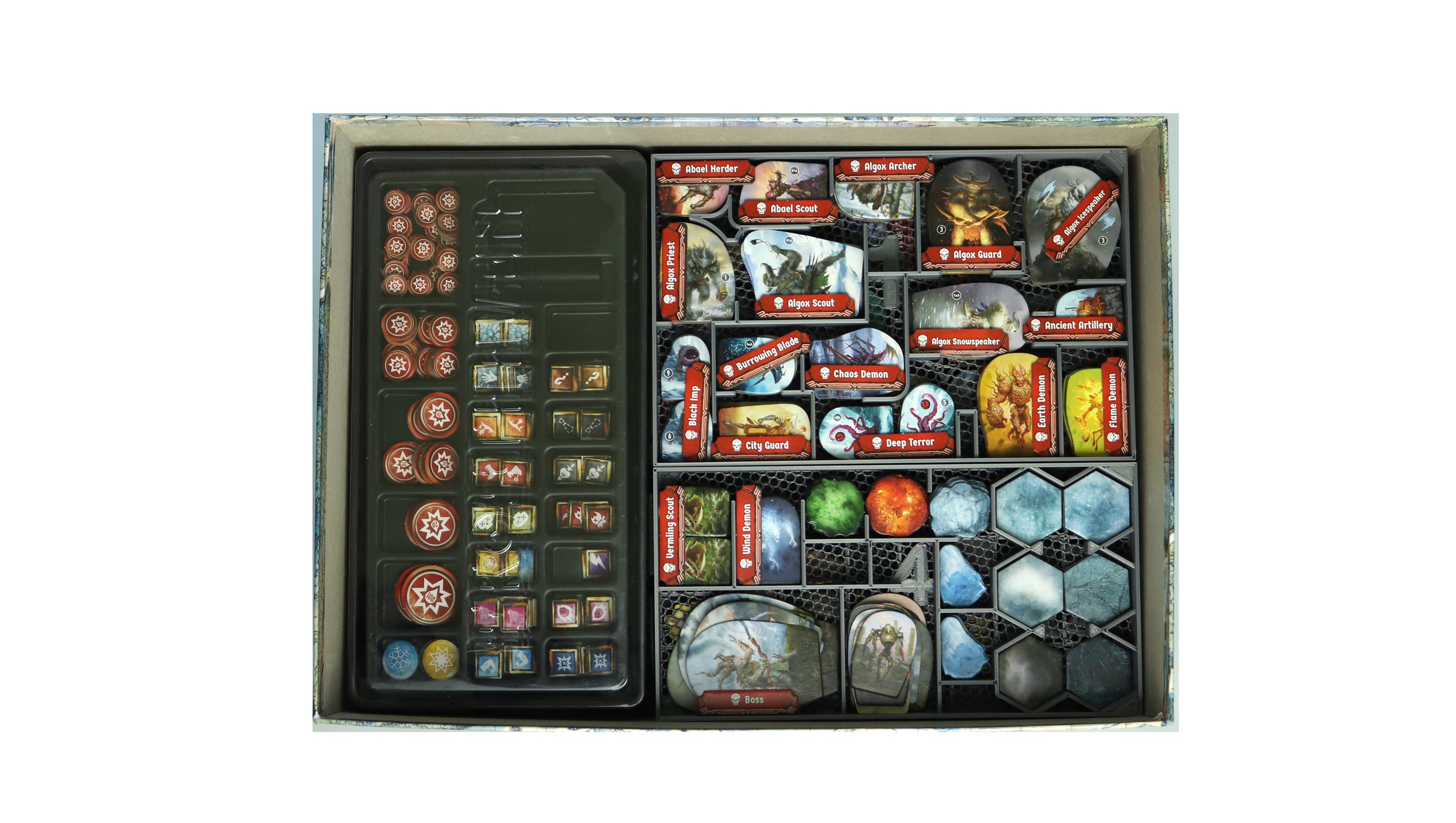 Frosthaven Monster and Token Organizers Box Insert - Etsy