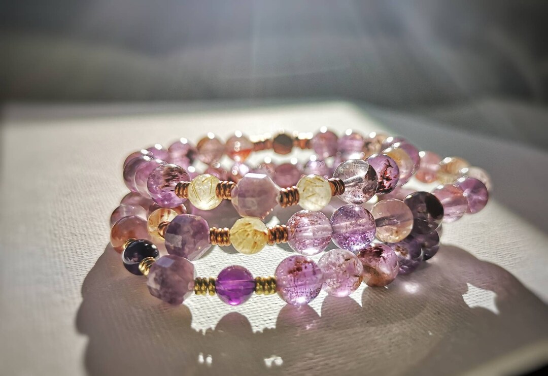 Super Seven Bracelet | AWAKEN BRACELET | 8mm Semi Precious Melody's ...