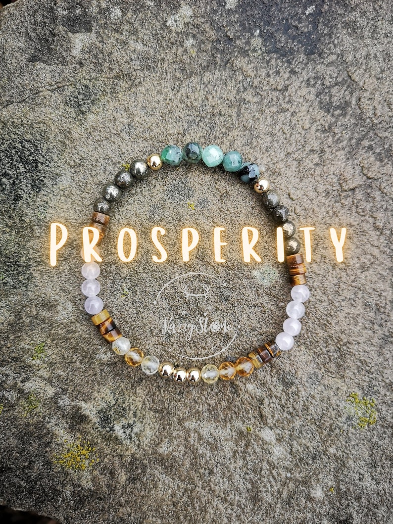 PROSPERITY Bracelet / Manifest All the Abundance & Wealth the Universe ...