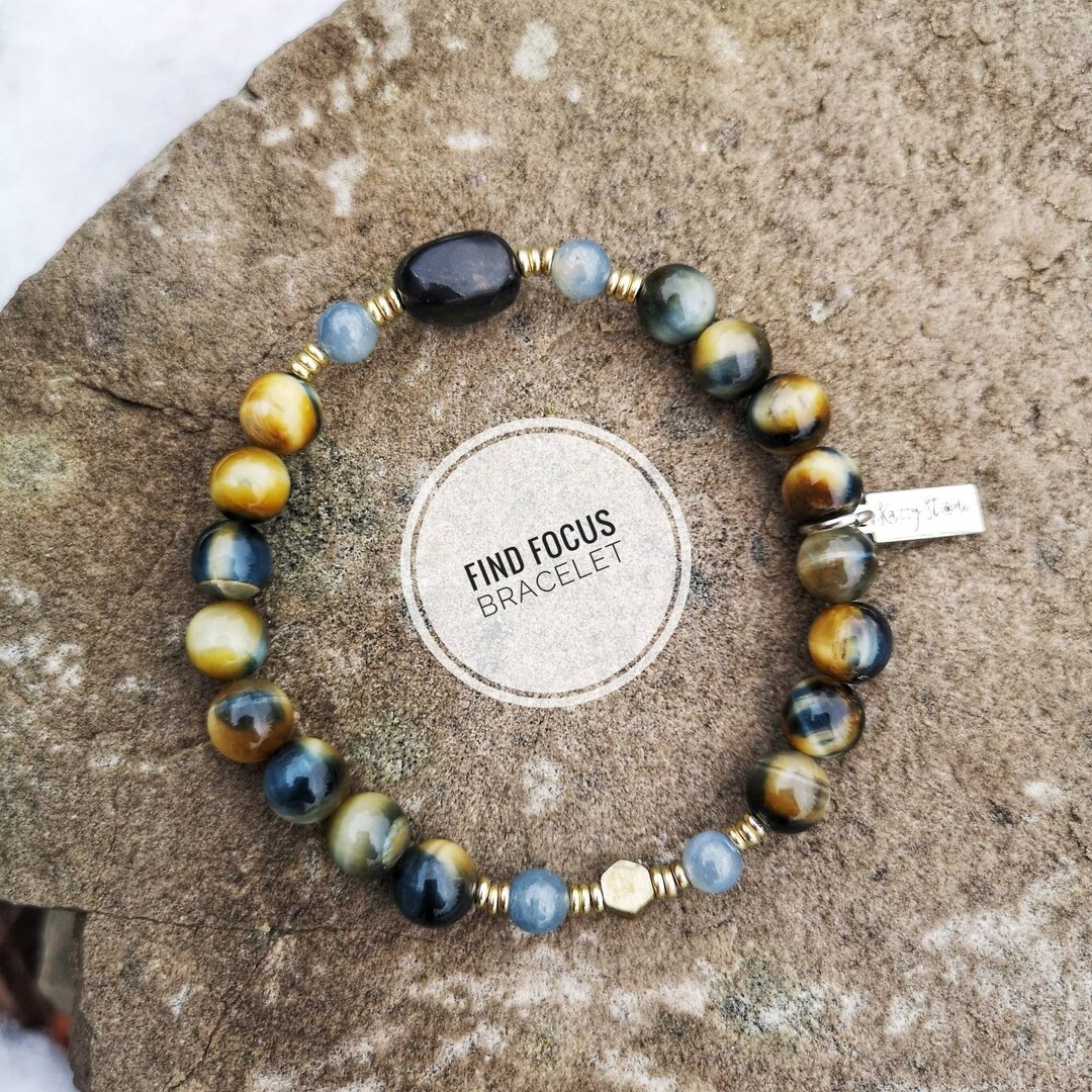 Find Focus Bracelet /high Quality Crystal Healing Bracelet / Shungite ...