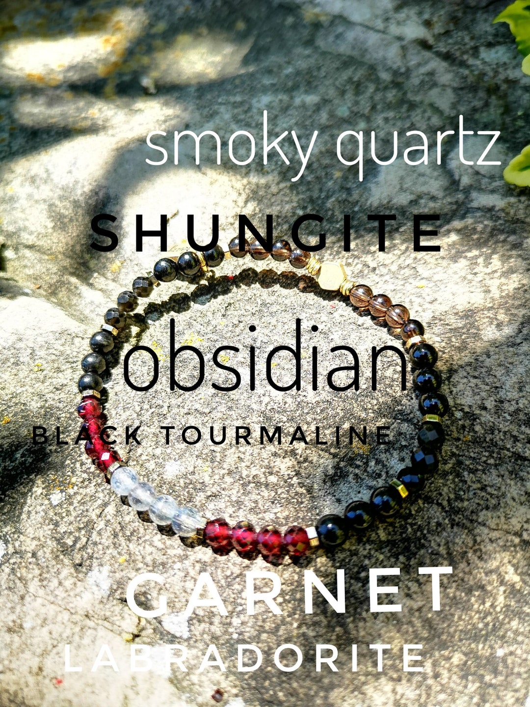 The CLOAK Protection Bracelet / Ultra Dainty 4mm High Quality Crystal ...