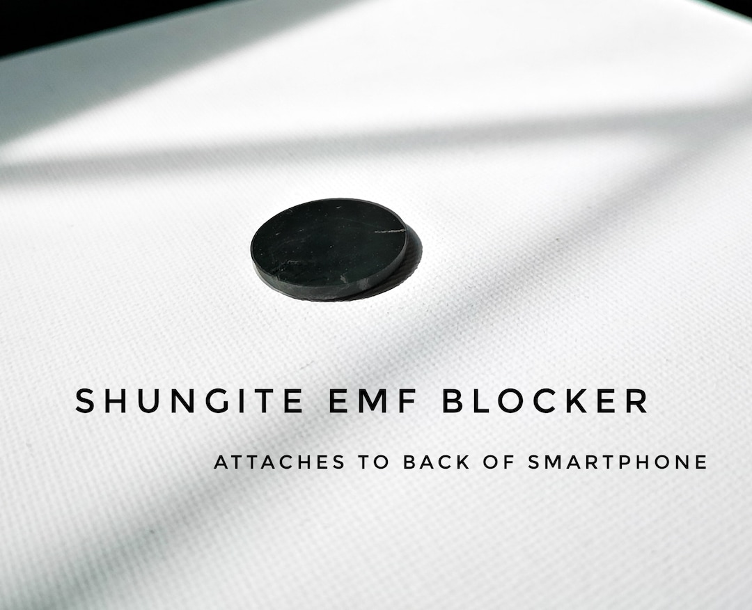 Shungite Phone Plate | Protects You Against Harmful Frequencies ...