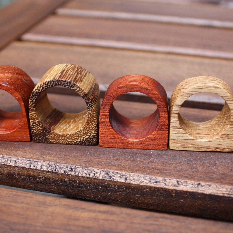 Large Wood Rings - Etsy