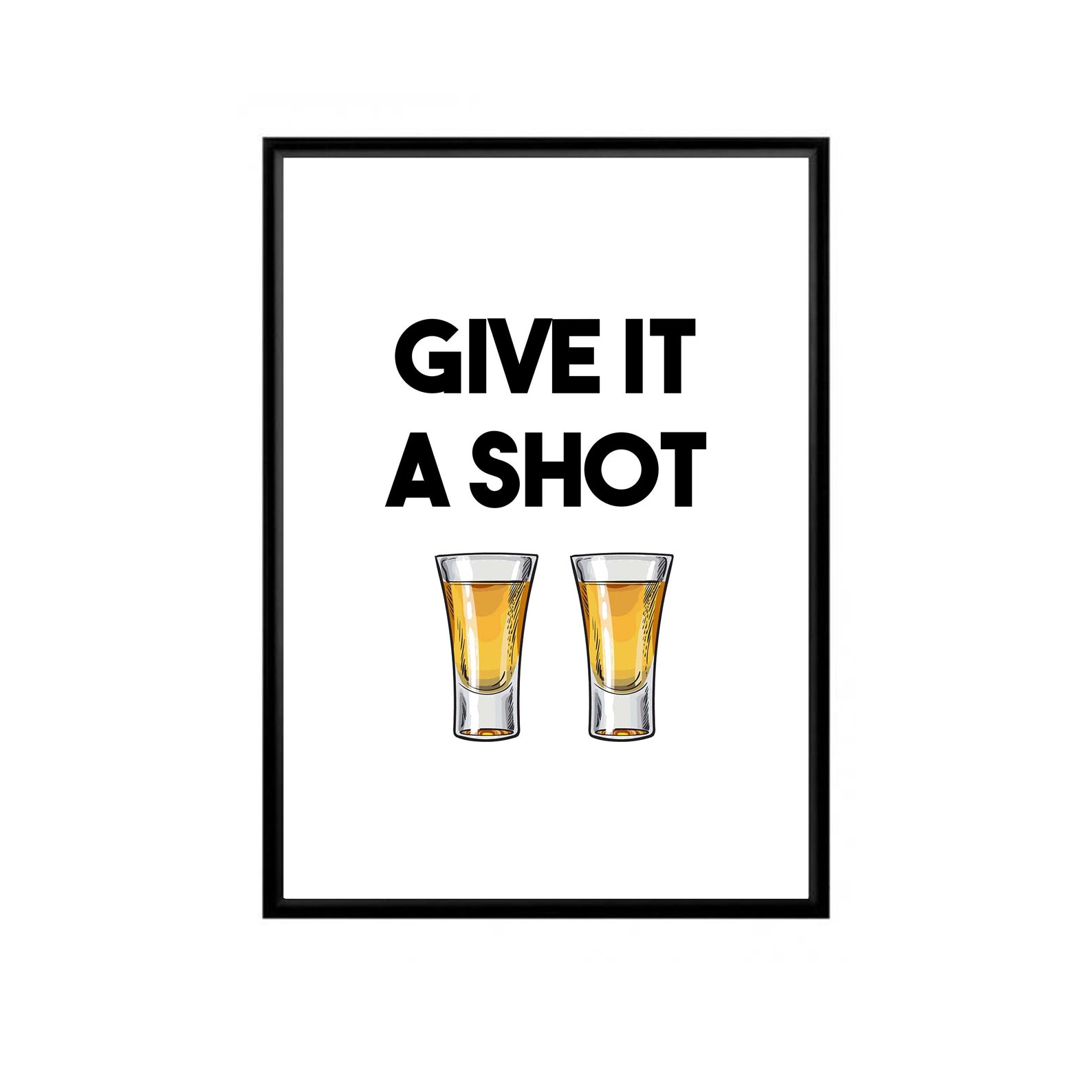 Give It a Shot Tequila Print Vodka Print Print Poster | Etsy Give It a Shot Tequila Print Vodka Print Print Poster | Etsy