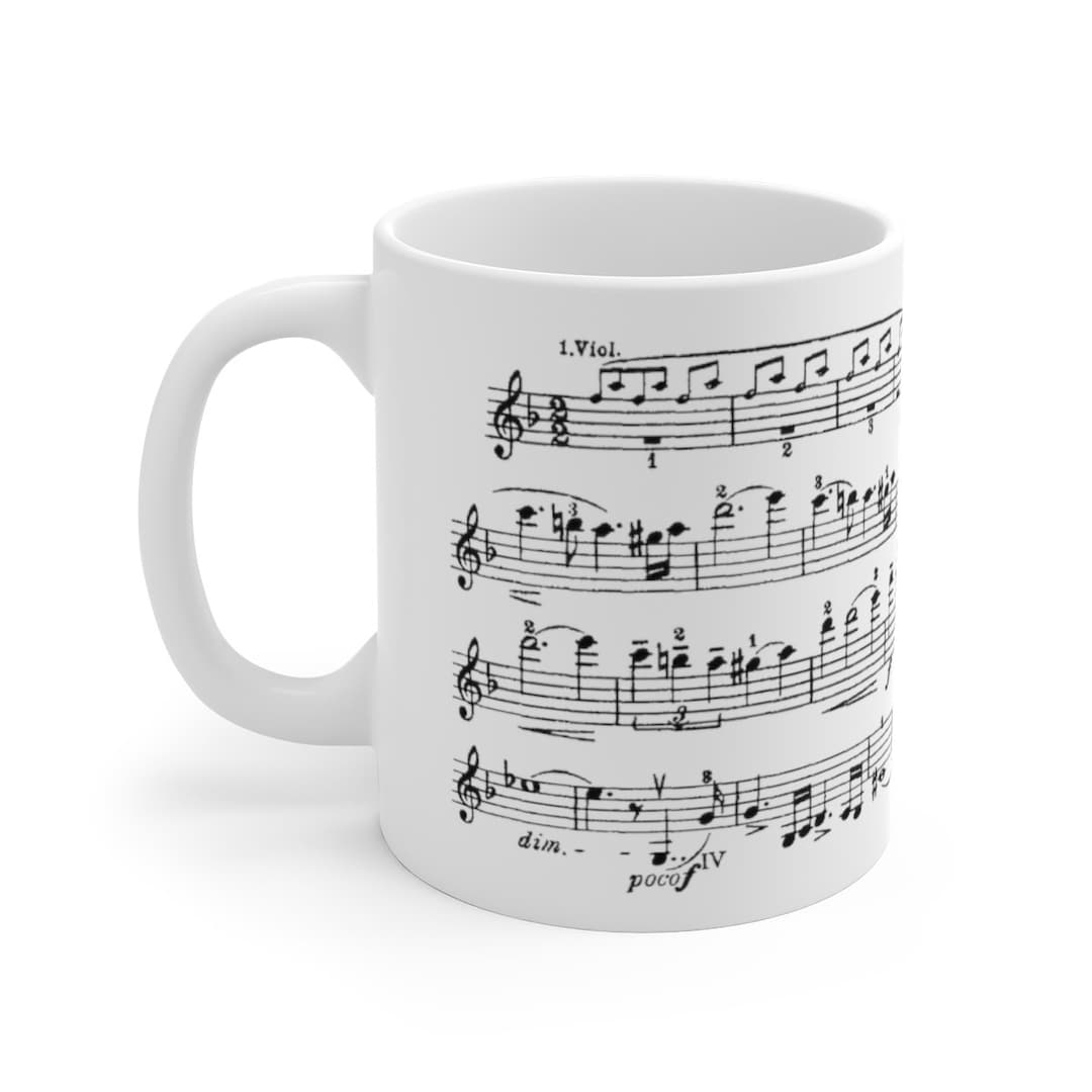 Sibelius Violin Concerto Coffee Mug - Etsy
