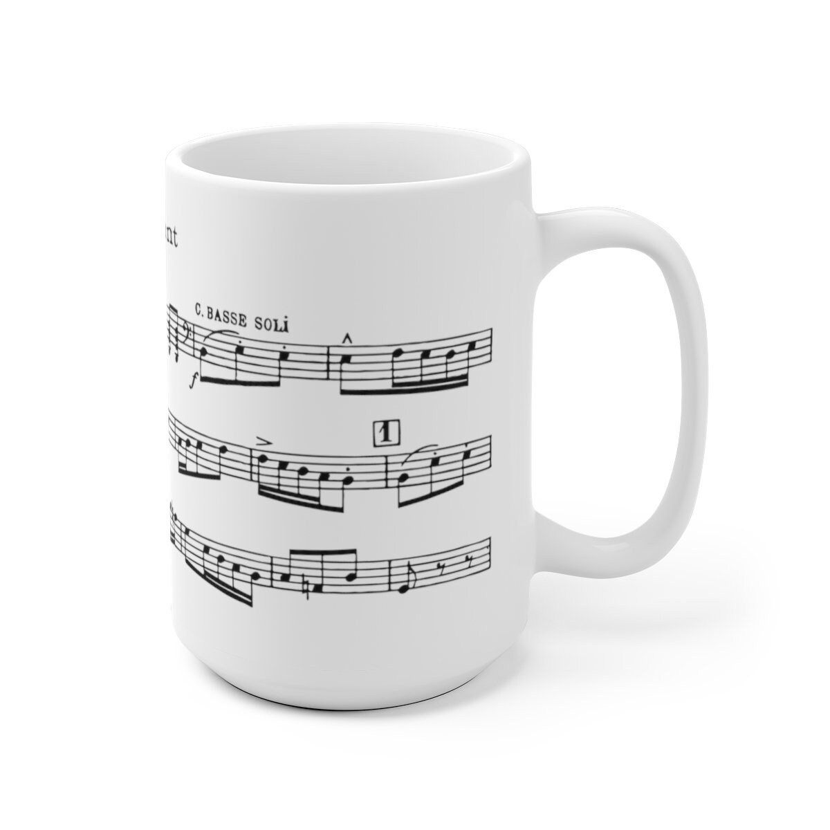Double Bass - the Elephant Coffee Mug - Etsy