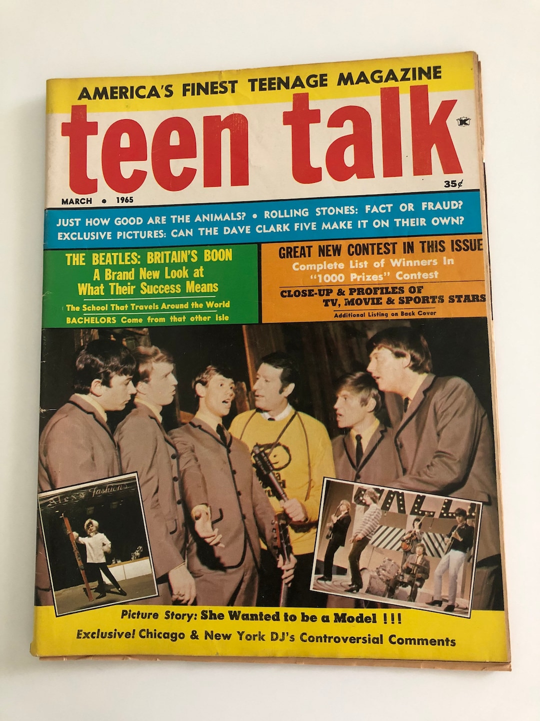 Teen Talk Magazine/ March 1965 - Etsy