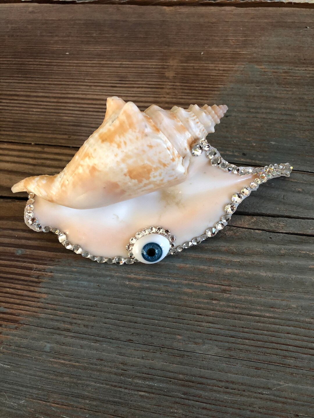 Evil Eye Magical Mermaid Shell - Etsy
